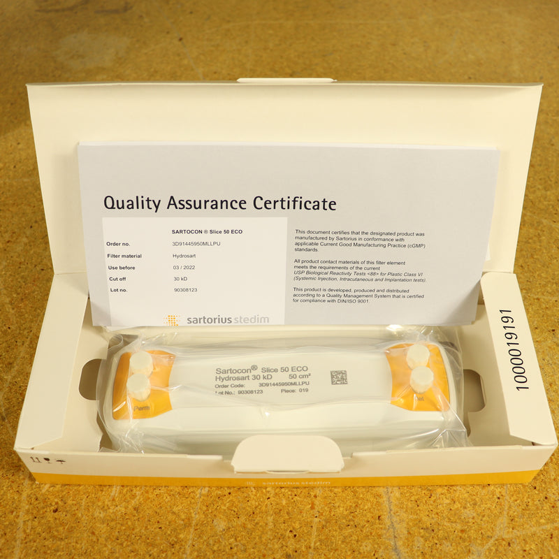 Sartorius Sartocon Slice 50 Eco Hydrosart 30kD 3D91445950MLLPU