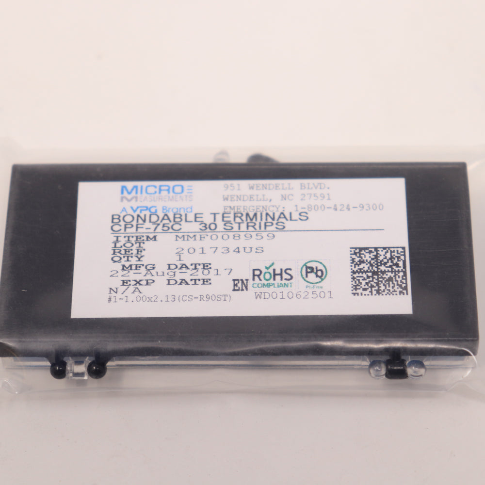 (30) Strips Vishay Micro Measurements Bondable Terminal CPF-75C