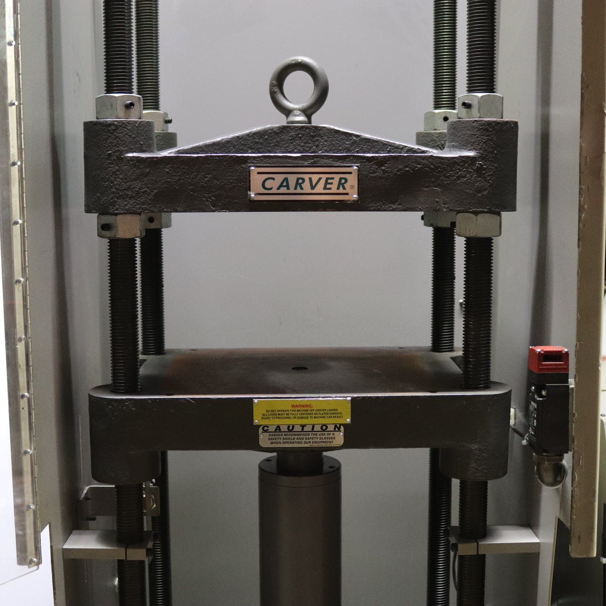 Carver 4 Post 30 Ton Auto Series Hydraulic Laboratory Press 3894.4NEO