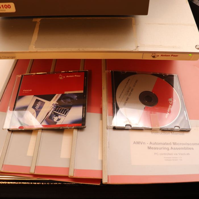 Anton Paar DMA 4100 Density Meter SP3-V Sampler AMVn Viscometer