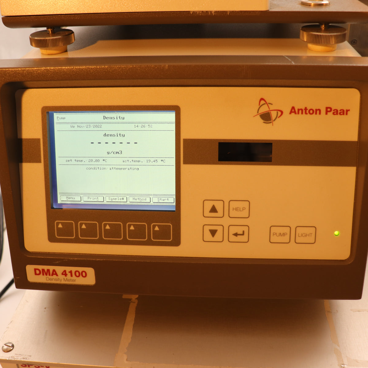 Anton Paar DMA 4100 Density Meter SP3-V Sampler AMVn Viscometer