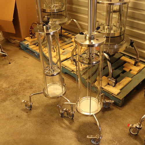 Lot of (2) Cytiva GE BPG Glass Chromatography Columns 24L 200/750