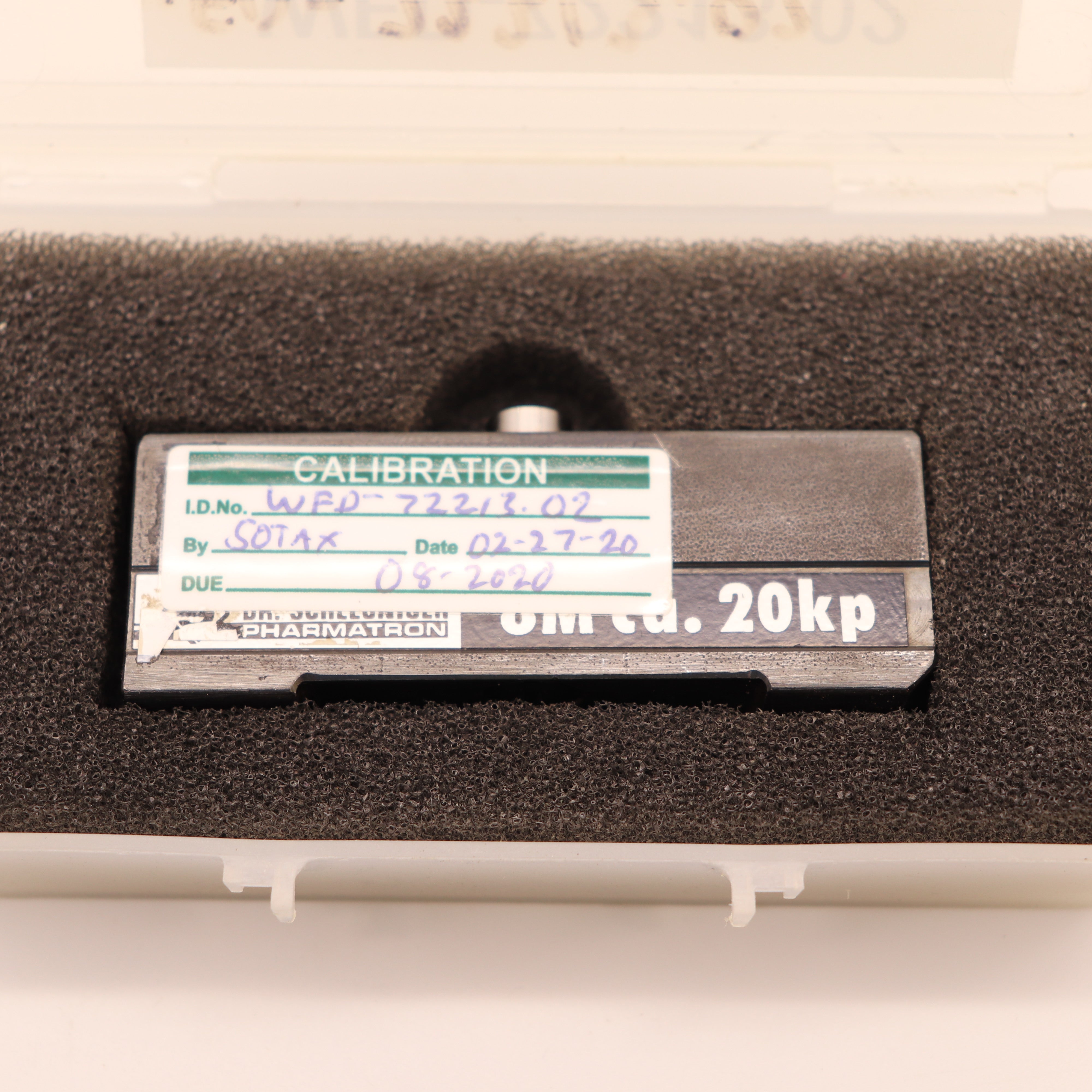 Dr. Schleuniger Pharmatron 8M Mechanical Tablet 20kp